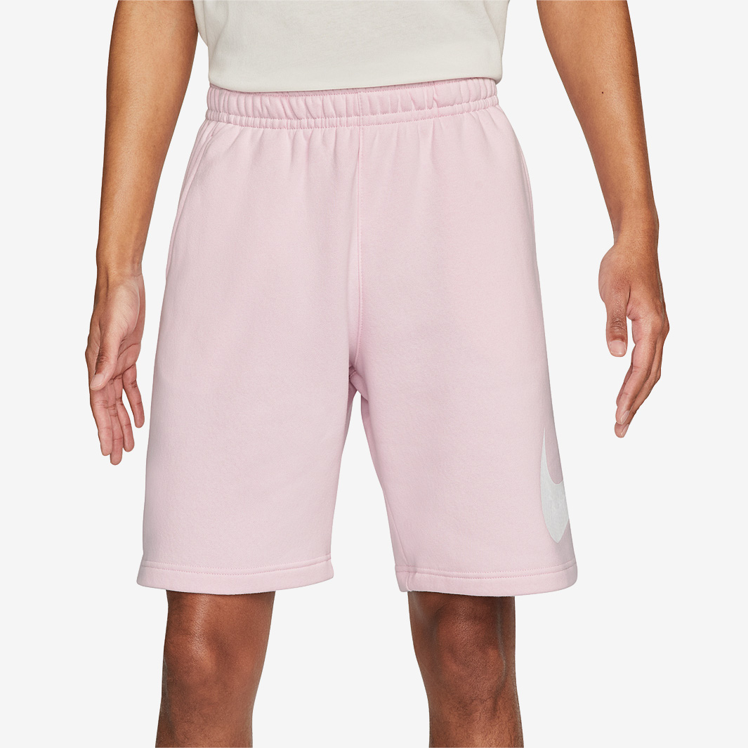 Nike Sportswear Club BB GX Shorts - Pink Foam/White - Bottoms - Mens ...