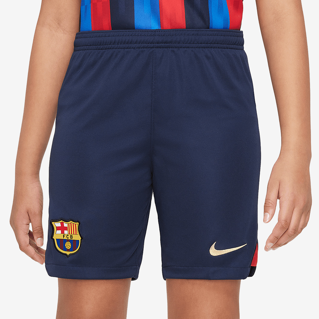 Shorts Nike FC Barcellona 22/23 Bambini Primo Kit Stadium - Ossidiana ...