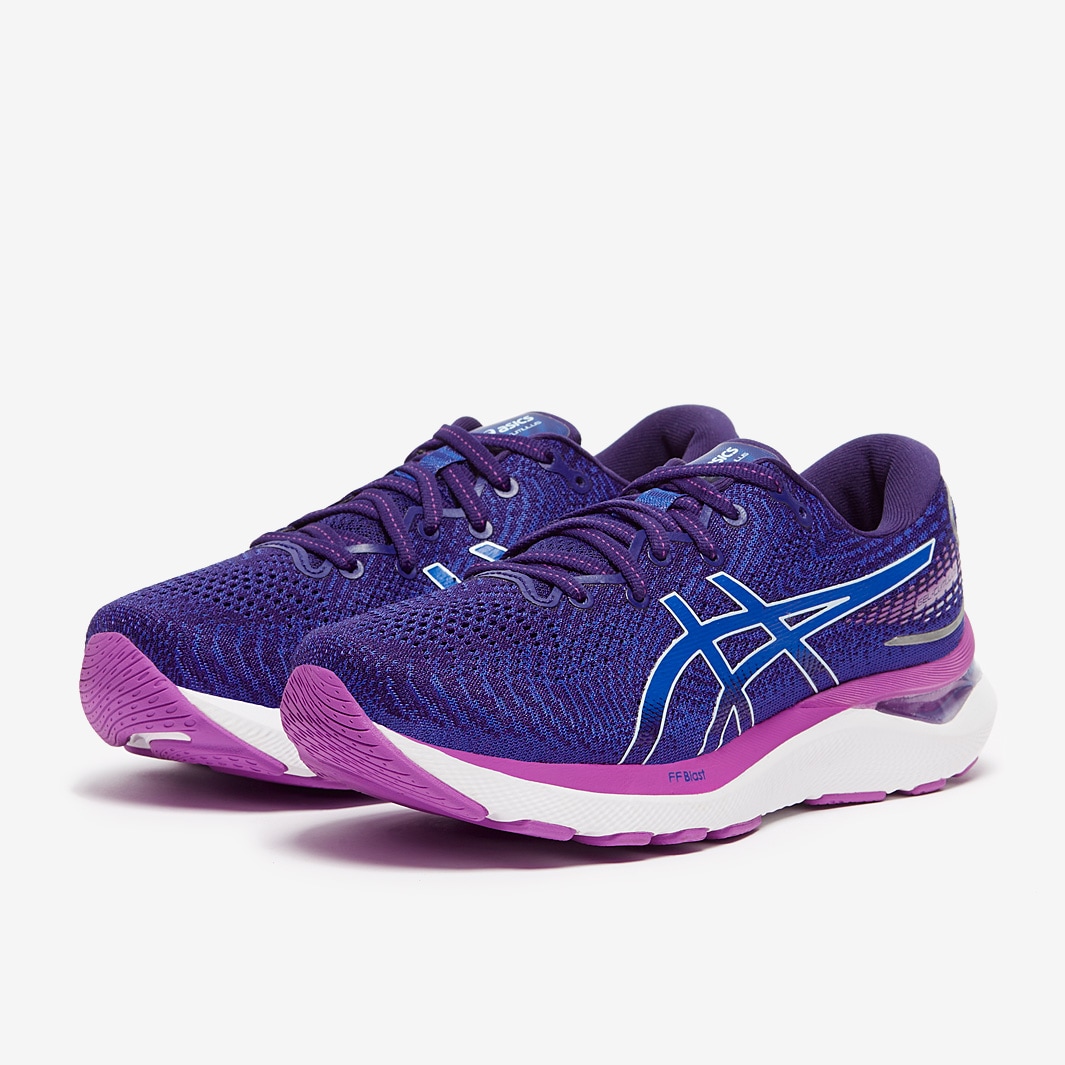 ASICS Womens Gel-Cumulus 24 - Dive Blue/Soft Sky - Womens Shoes | Pro ...