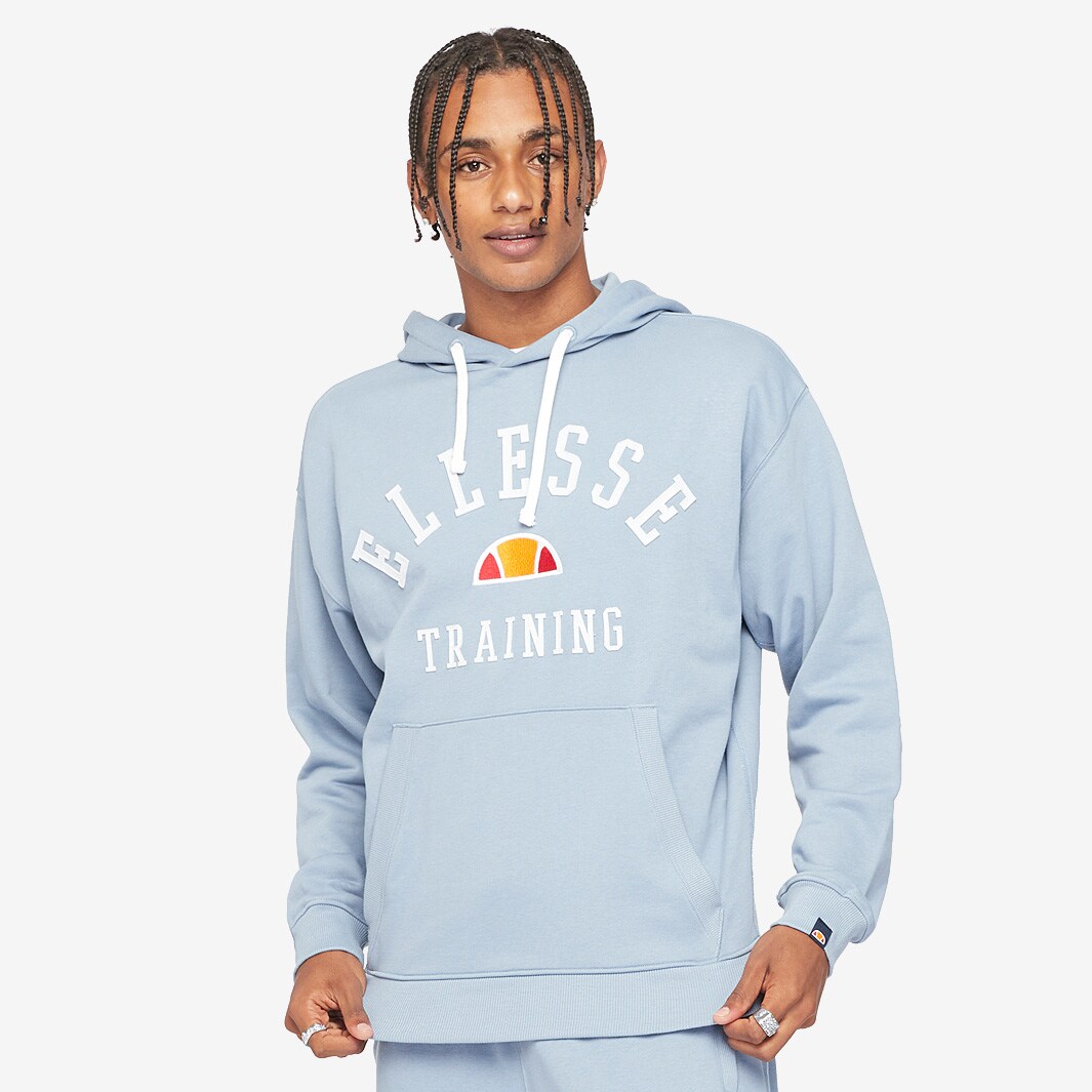 Ellesse Emory Hoodie - Blue - Tops - Mens Clothing | Pro:Direct Soccer