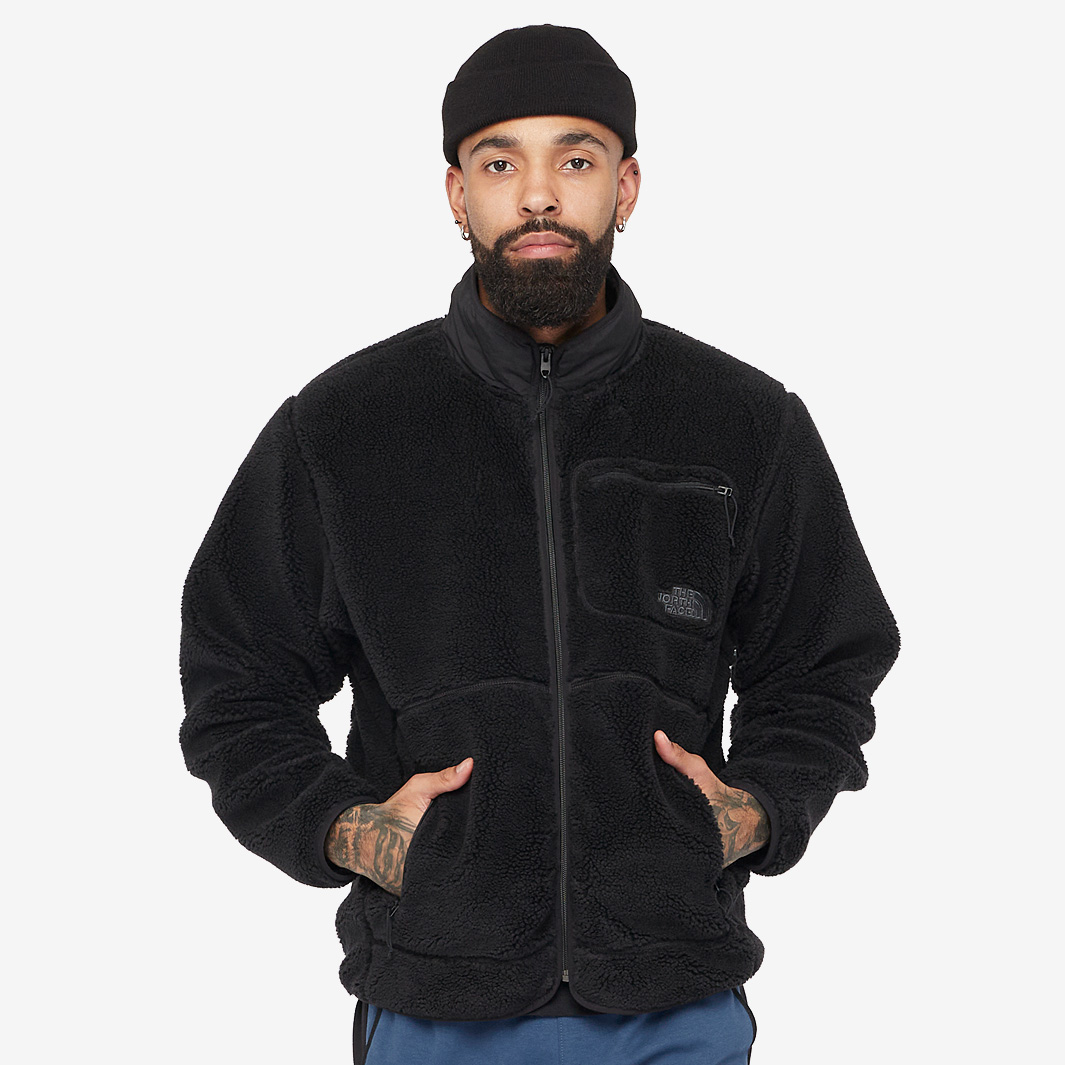 The North Face Extreme Pile Full Zip Jacket - Black - Tops - Mens ...