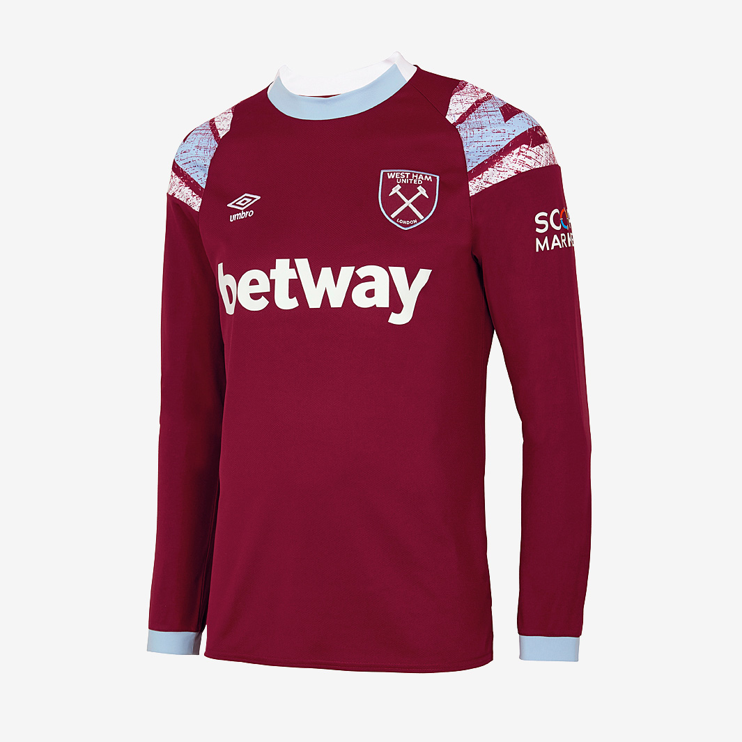 Camiseta Umbro West Ham 1/4 Cremallera - Oscuro Azul Marino/Rojo ...