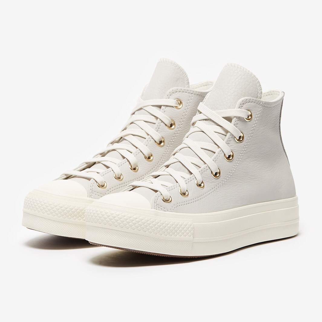 Converse Womens Chuck Taylor All Star Lift - Mouse/Egret/Light Gold ...