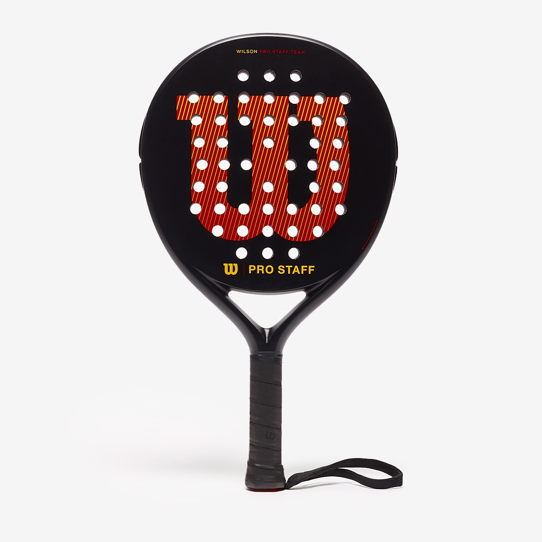 Wilson Pro Staff V2 Team - Black/Red/Yellow - Adult Padel Rackets | Pro ...