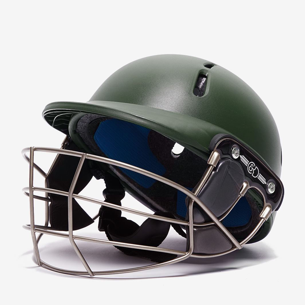 C&D The Albion Ti Helmet - Green - Batting Equipment | Pro:Direct Cricket