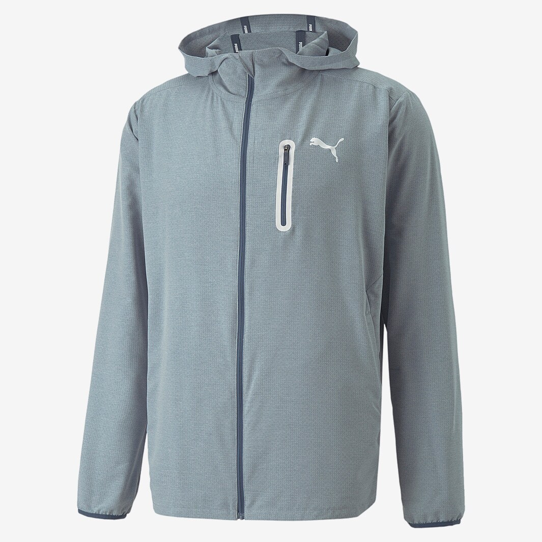 Puma Train Ultraweave Jacket - Evening Sky Heather - Mens Clothing