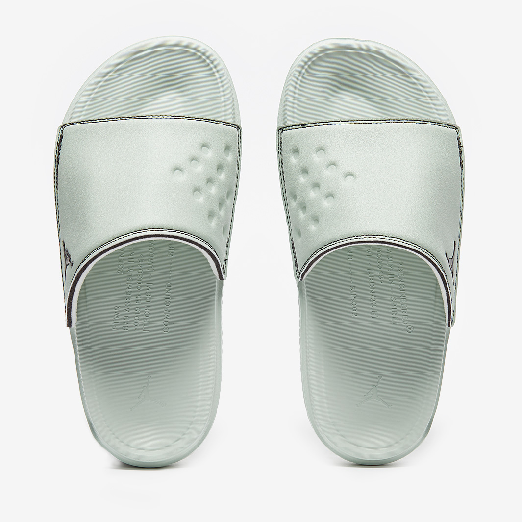 Jordan Play Slides - Seafoam/Black/Photon Dust - Mens Shoes | Pro ...