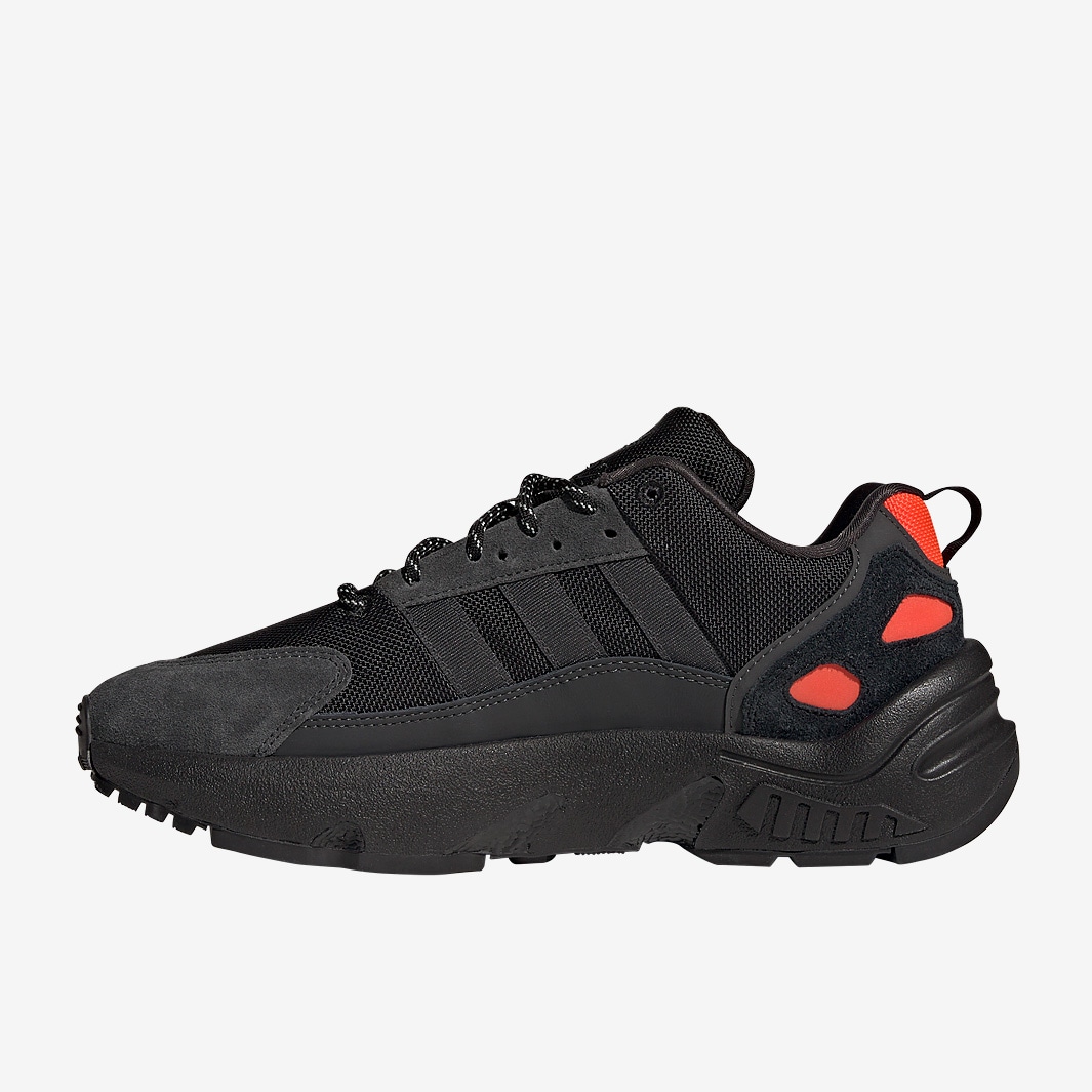 adidas Originals ZX 22 Boost - Schwarz/Carbon/Solar Rot - Herrenschuhe ...