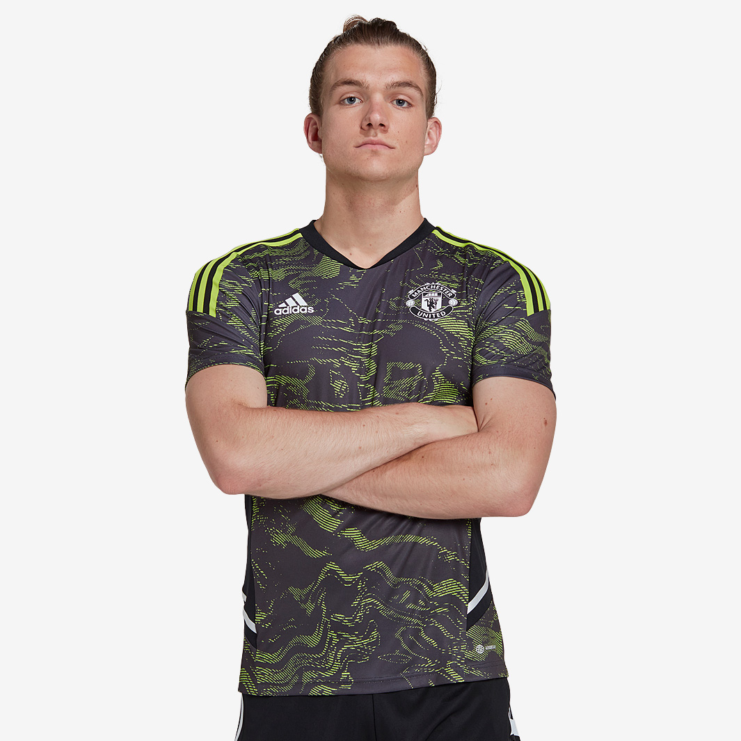 Maillot d'Entraînement adidas Manchester United 22/23 EU - Slime Semi ...