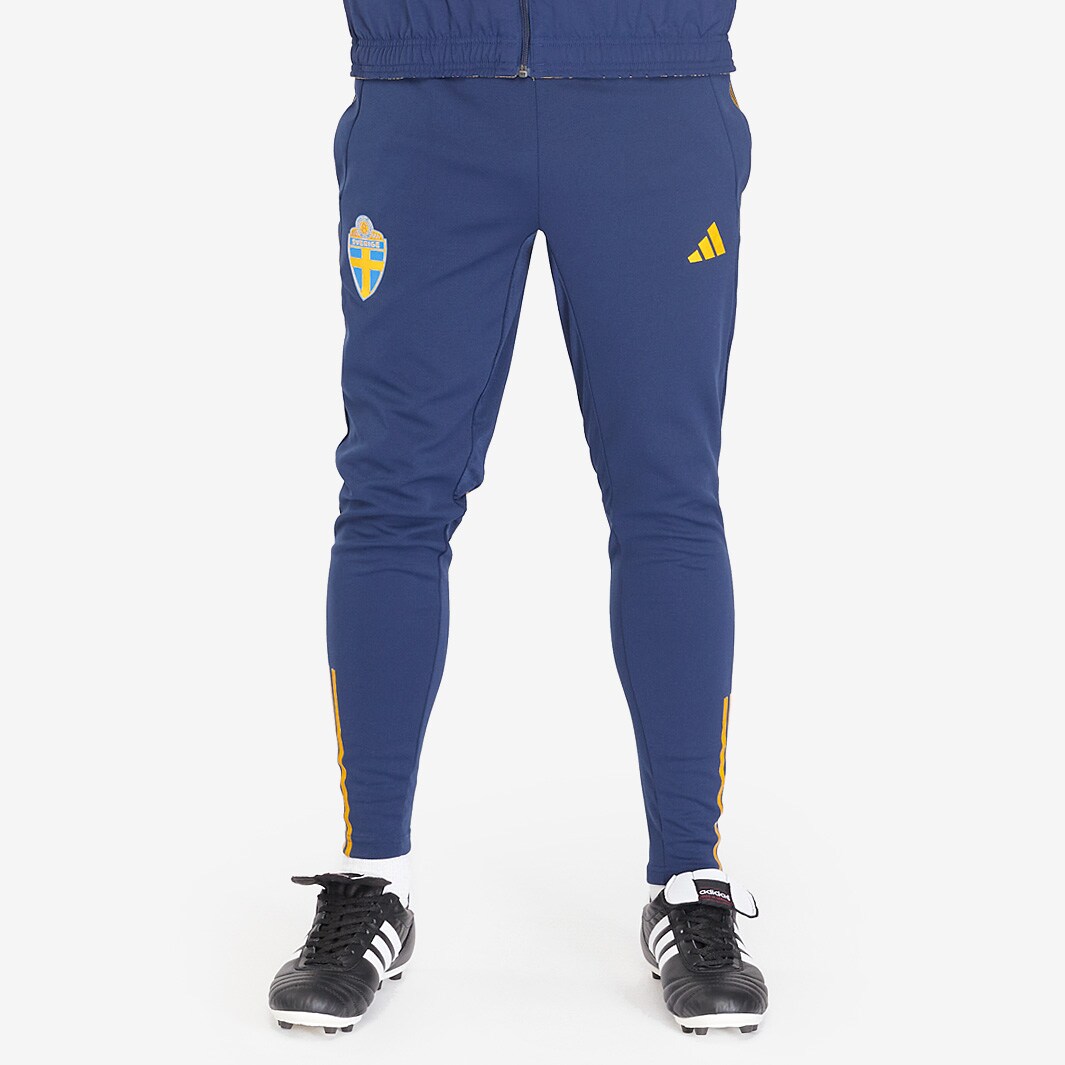 adidas Sweden 2022 Training Pant - Team Navy Blue/EQT Yellow - Mens ...