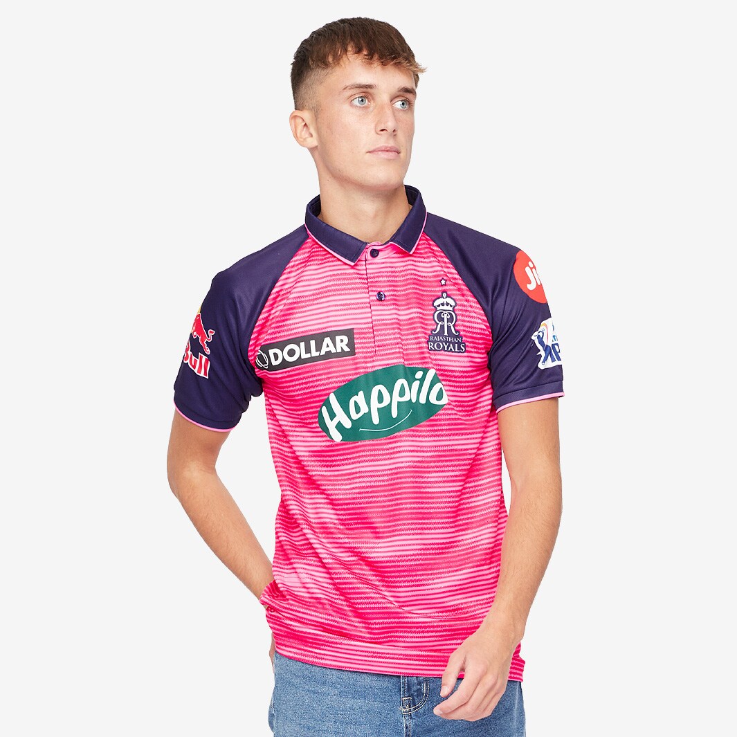 Rajasthan Royals Replica Match Shirt Jos Buttler - Royal Pink/Admiral ...