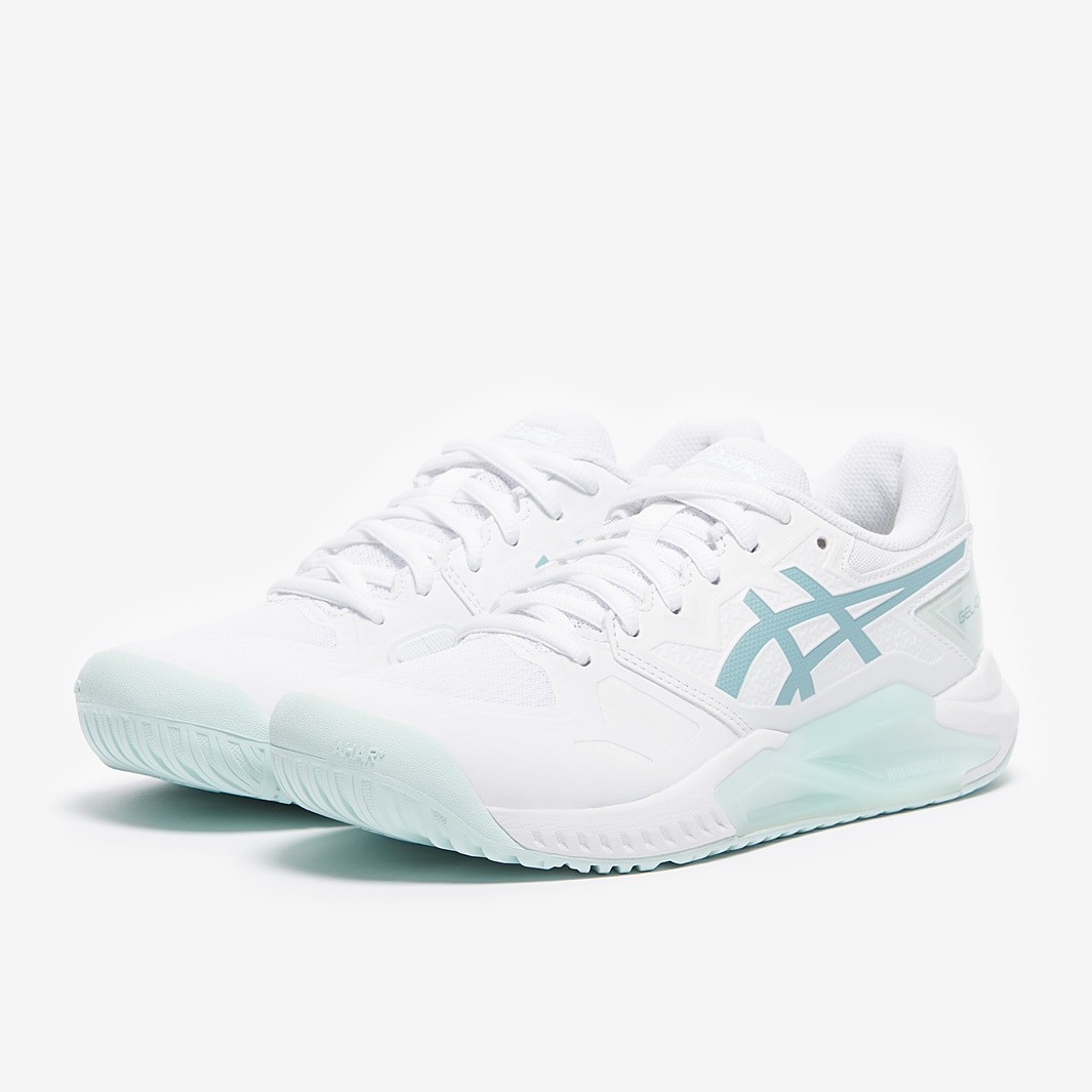 Asics Womens Gel-Challenger 13 - White/Smoke Blue - Womens Shoes | Pro ...