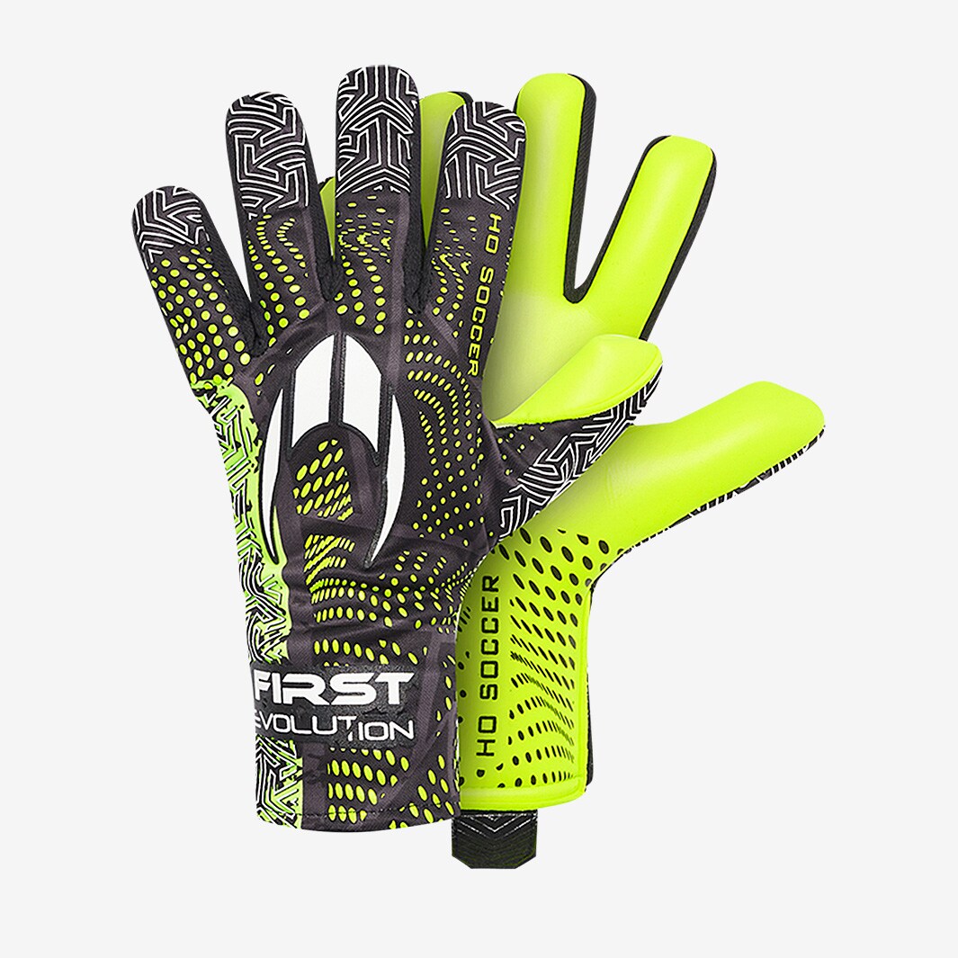 HO First Evolution - Flash Lime - Mens GK Gloves | Pro:Direct Soccer