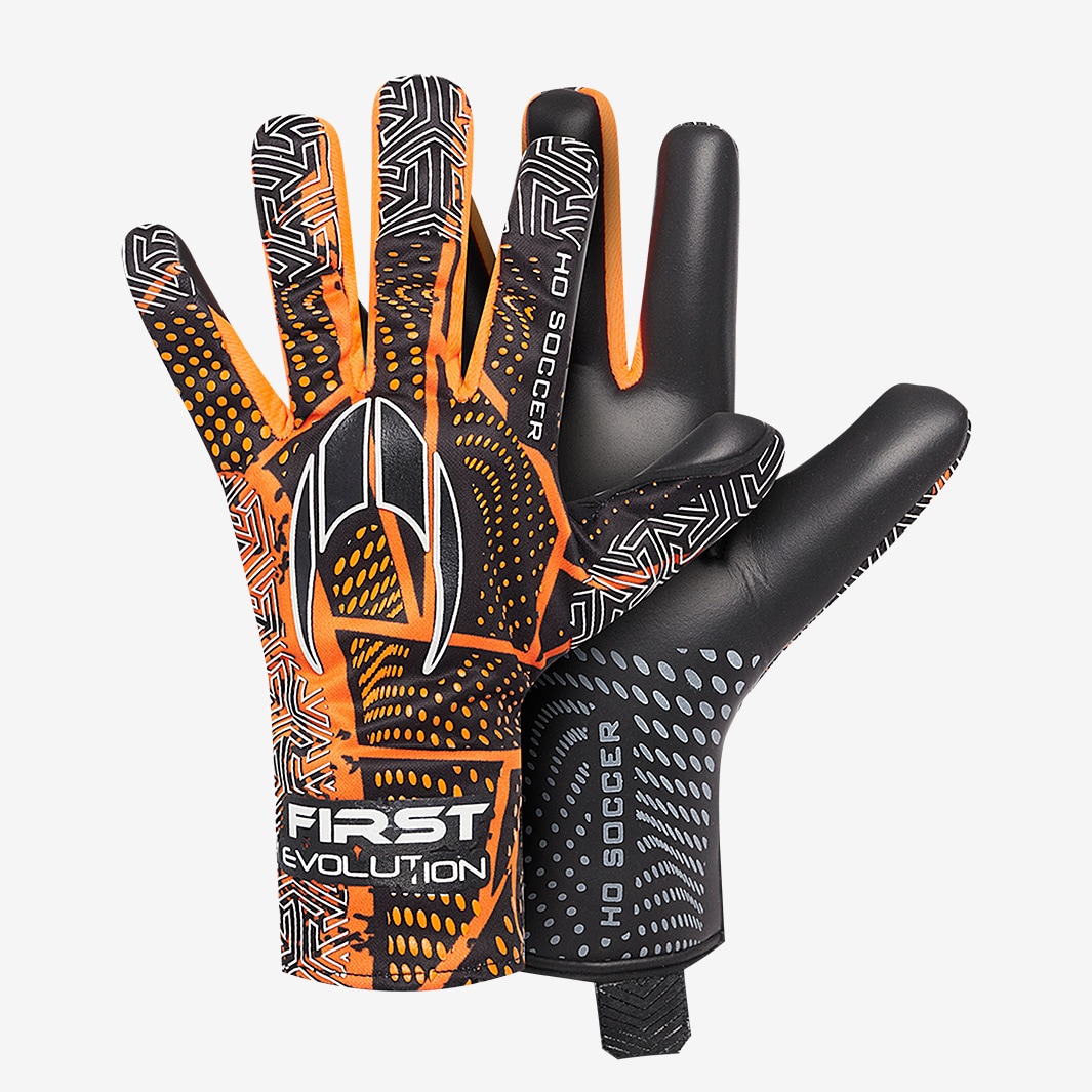 HO First Evolution - Flash Orange - Mens GK Gloves