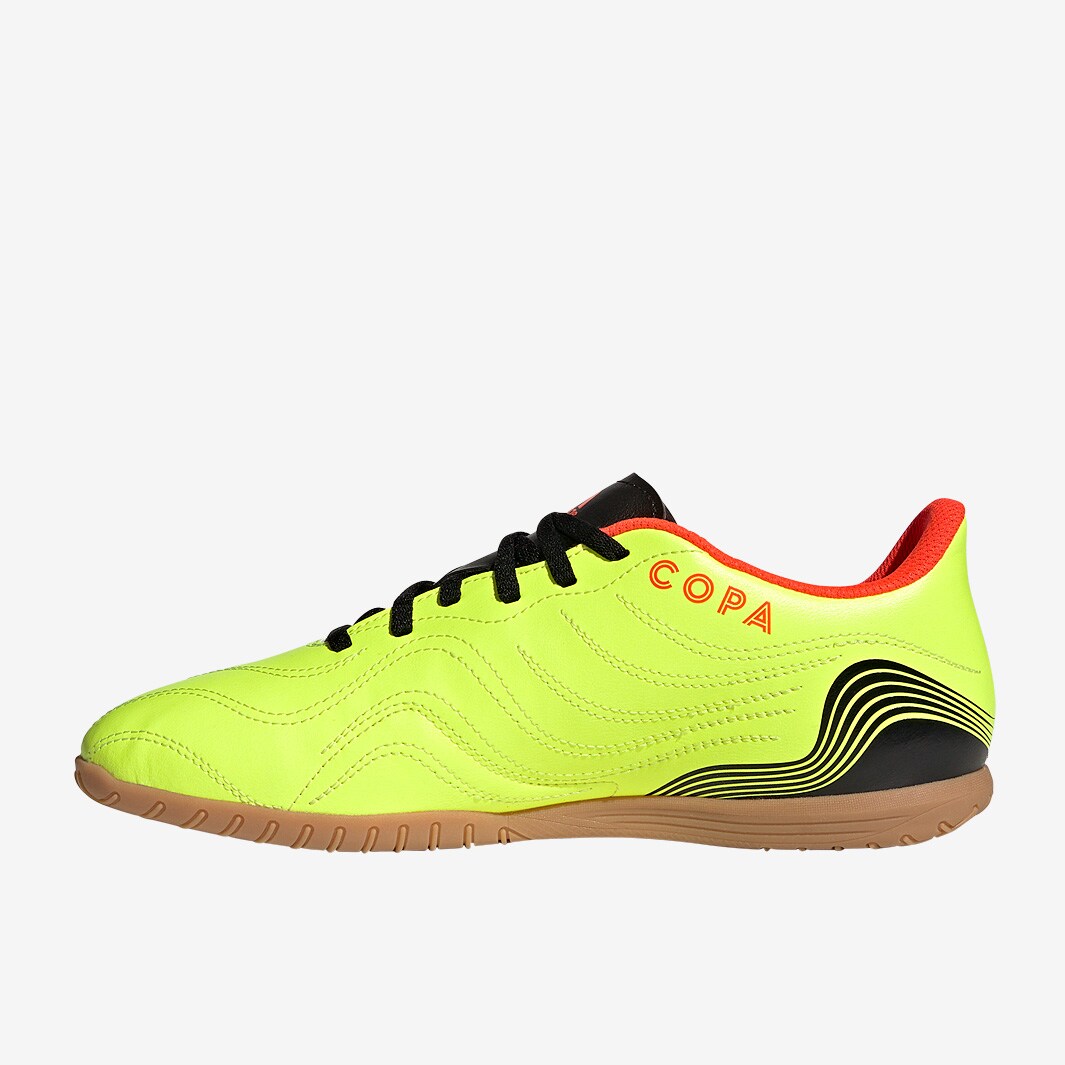 adidas Copa Sense.4 IN - Team Solar Yellow/Core Black/Solar Red - Mens ...