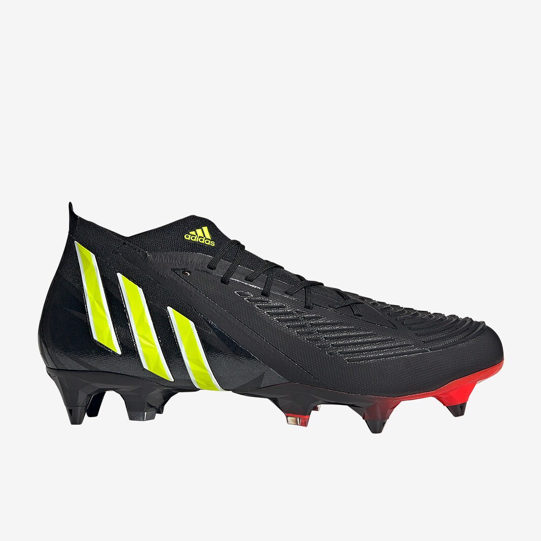 adidas Predator Edge.1 SG - Core Black/Team Solar Yellow/Solar Red ...