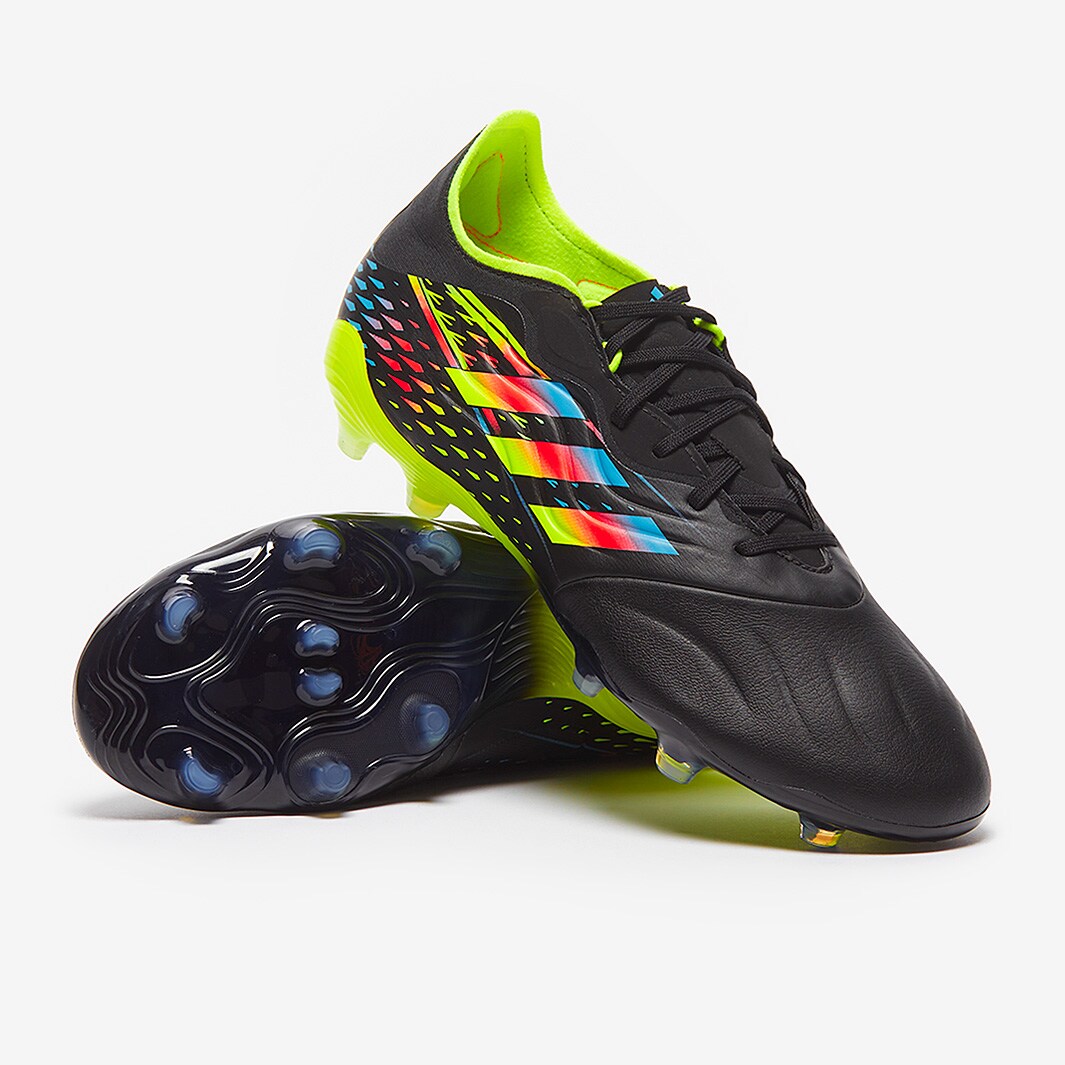 adidas Copa Sense.2 FG - Core Black/Bright Cyan/Team Solar Yellow ...