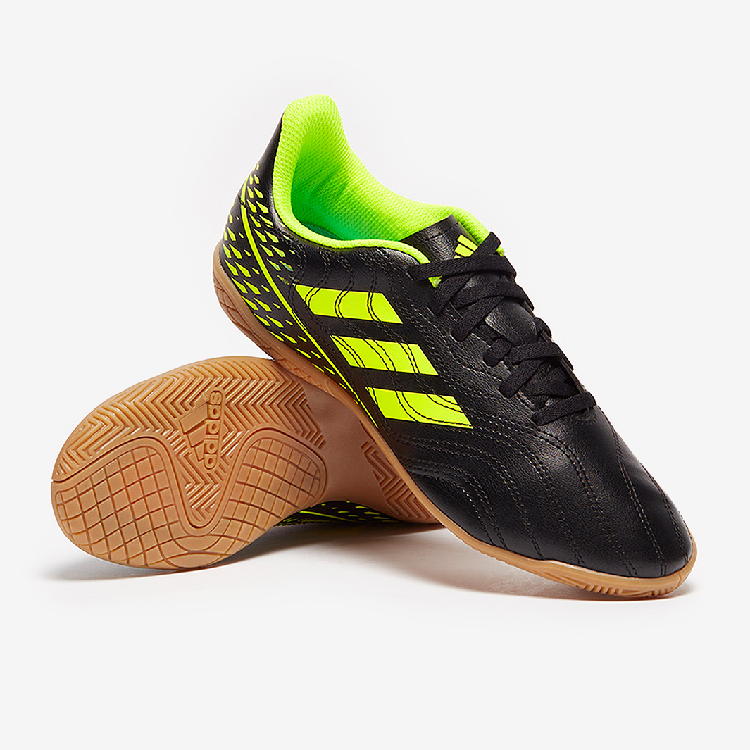 adidas Kids Copa Sense.4 IN - Core Black/Team Solar Yellow/Bright Cyan ...