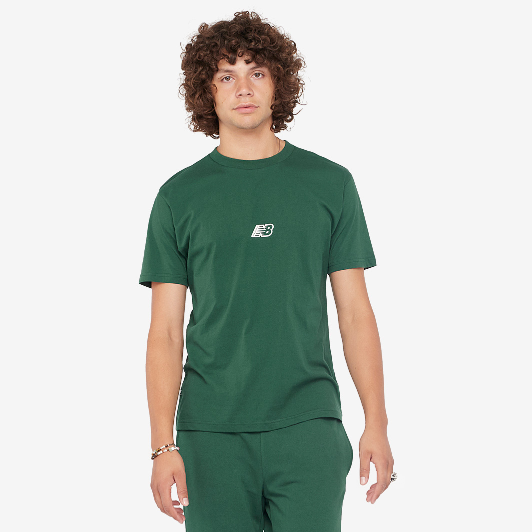 New Balance Essentials Graphic Tee - Nightwatch Green - Nightwatch ...
