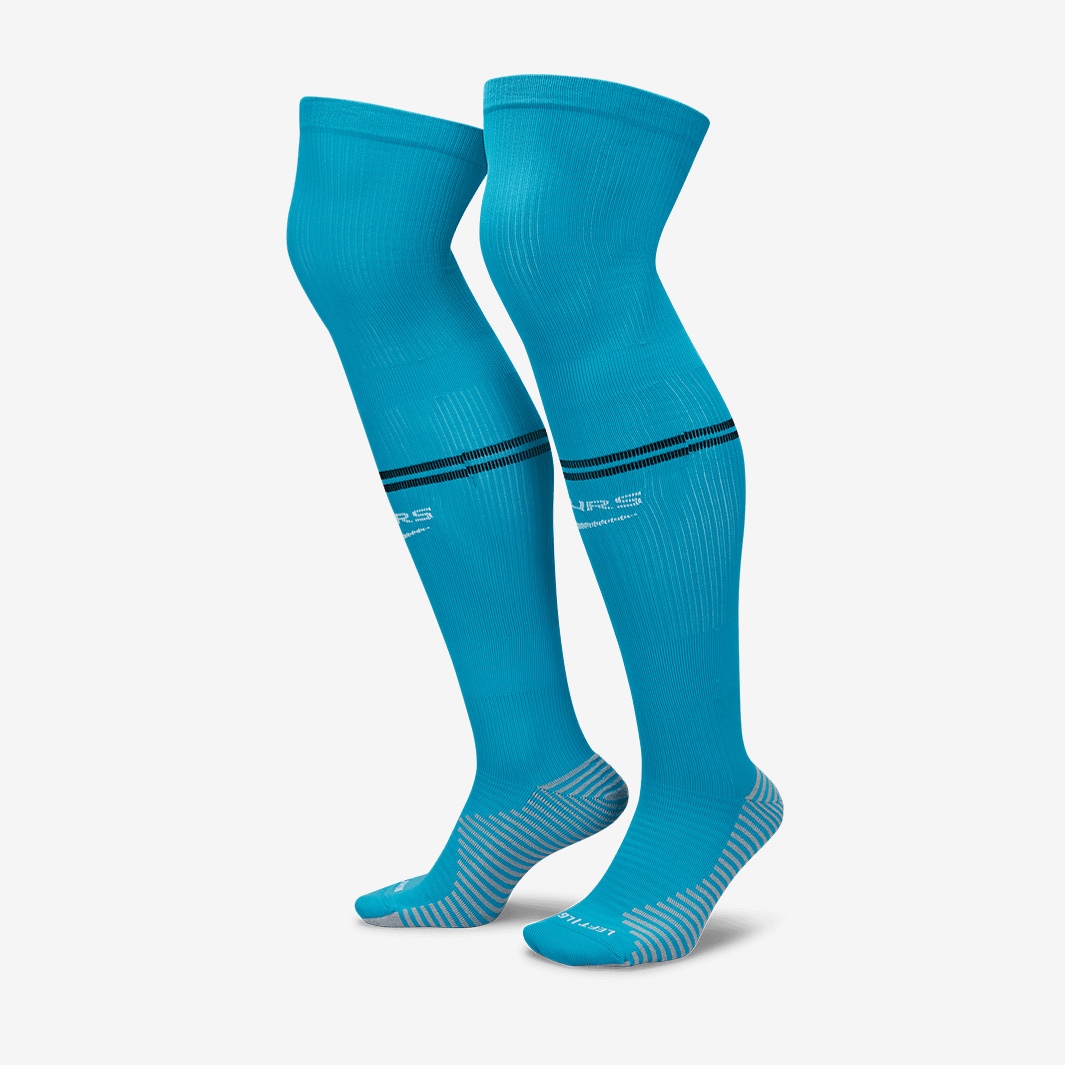 Nike Tottenham Stadium Third Socks - Dark Turquoise/Black/White - Mens ...