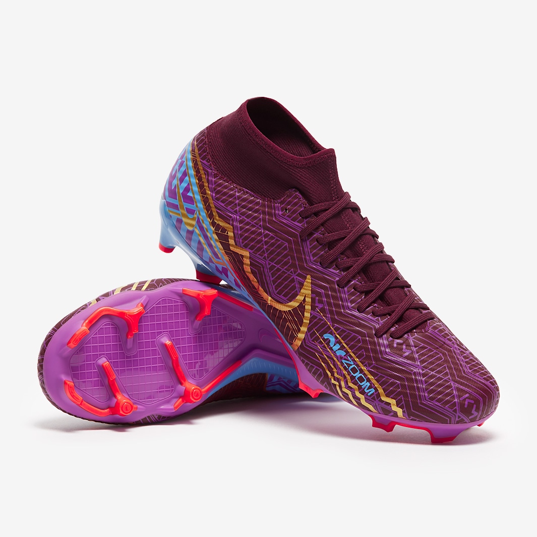 Nike Air Zoom Mercurial Superfly IX Academy KM FG MG Fonc Betterave