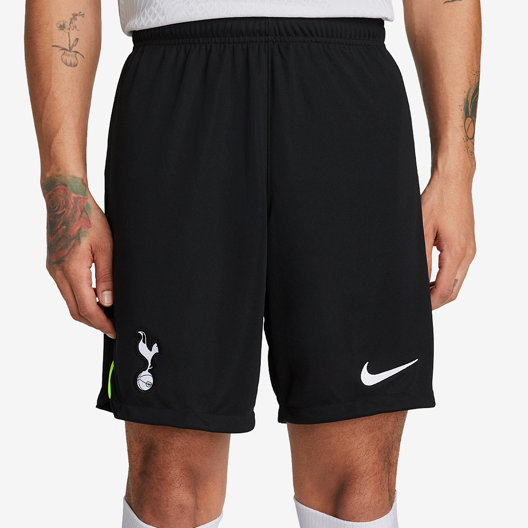 Nike Tottenham Hotspur 22/23 Dri-Fit Stadium Home Short - Black/White ...