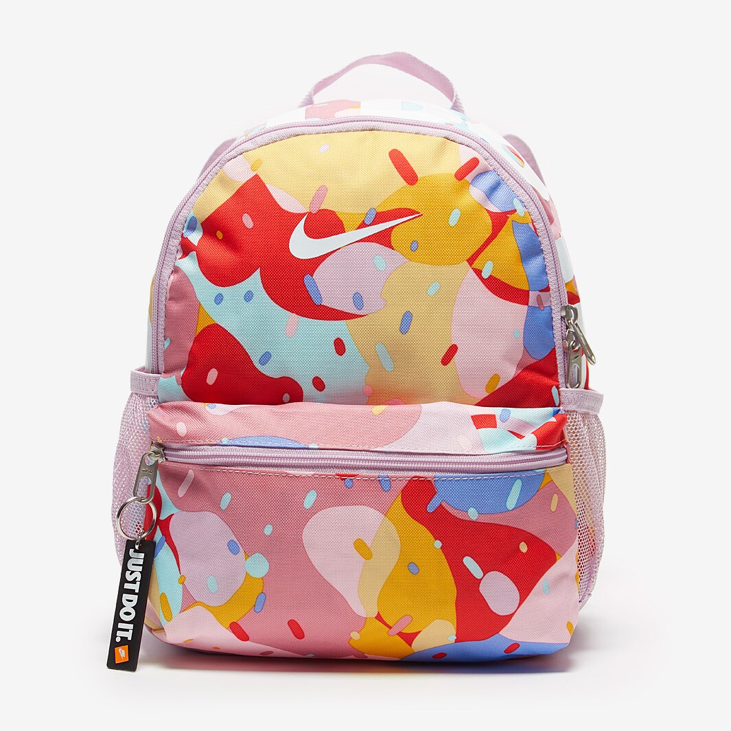 Nike Brasilia JDI Kids Printed Mini Backpack (11L) - Doll/Pink Foam ...