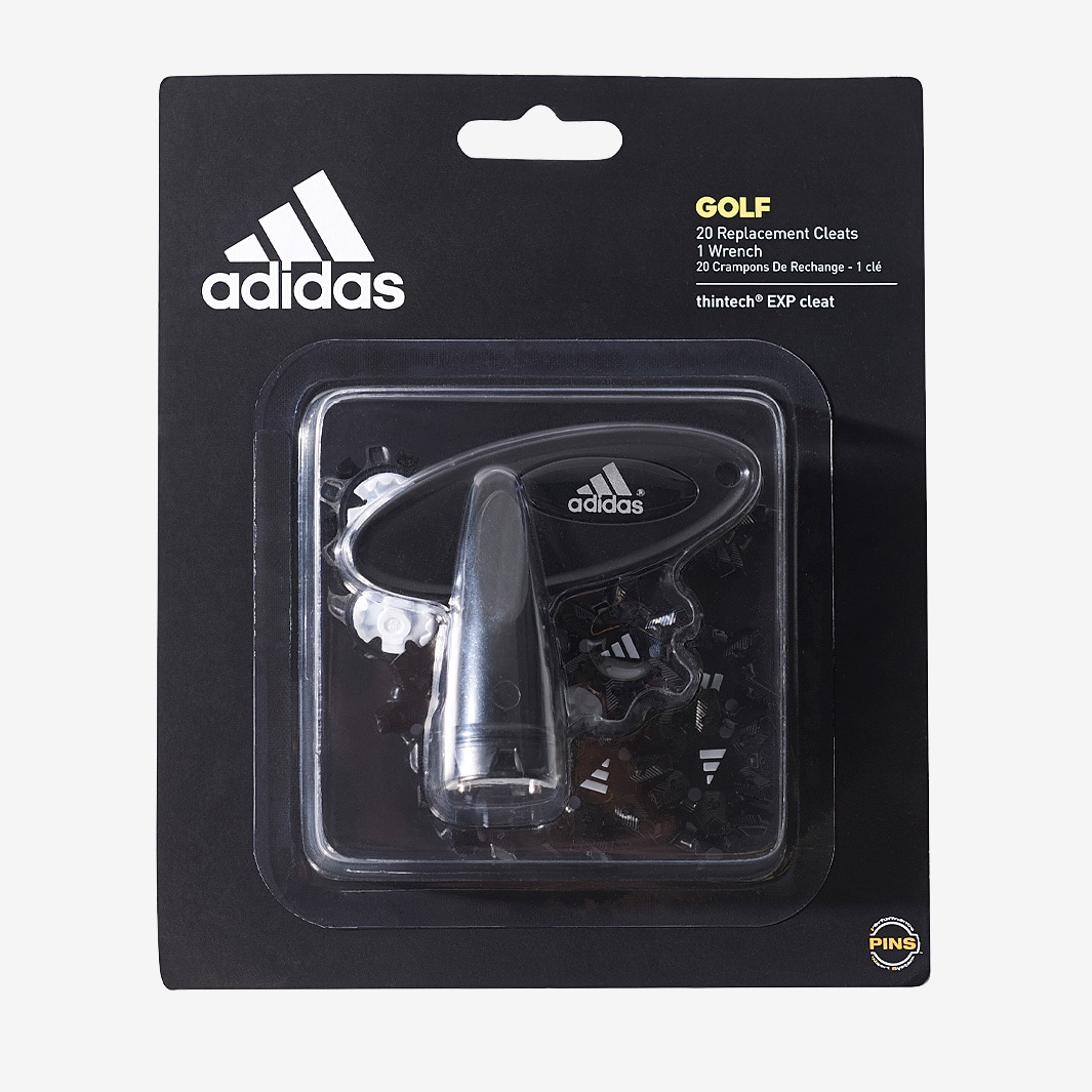adidas Thintech 20 PCS Cleat Pack - Black - Accessories | Pro:Direct Golf