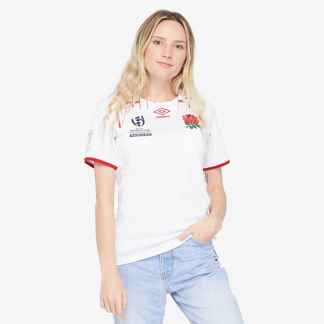 Umbro Red Roses 22/23 WRWC Home Replica Shirt - White - Womens Replica