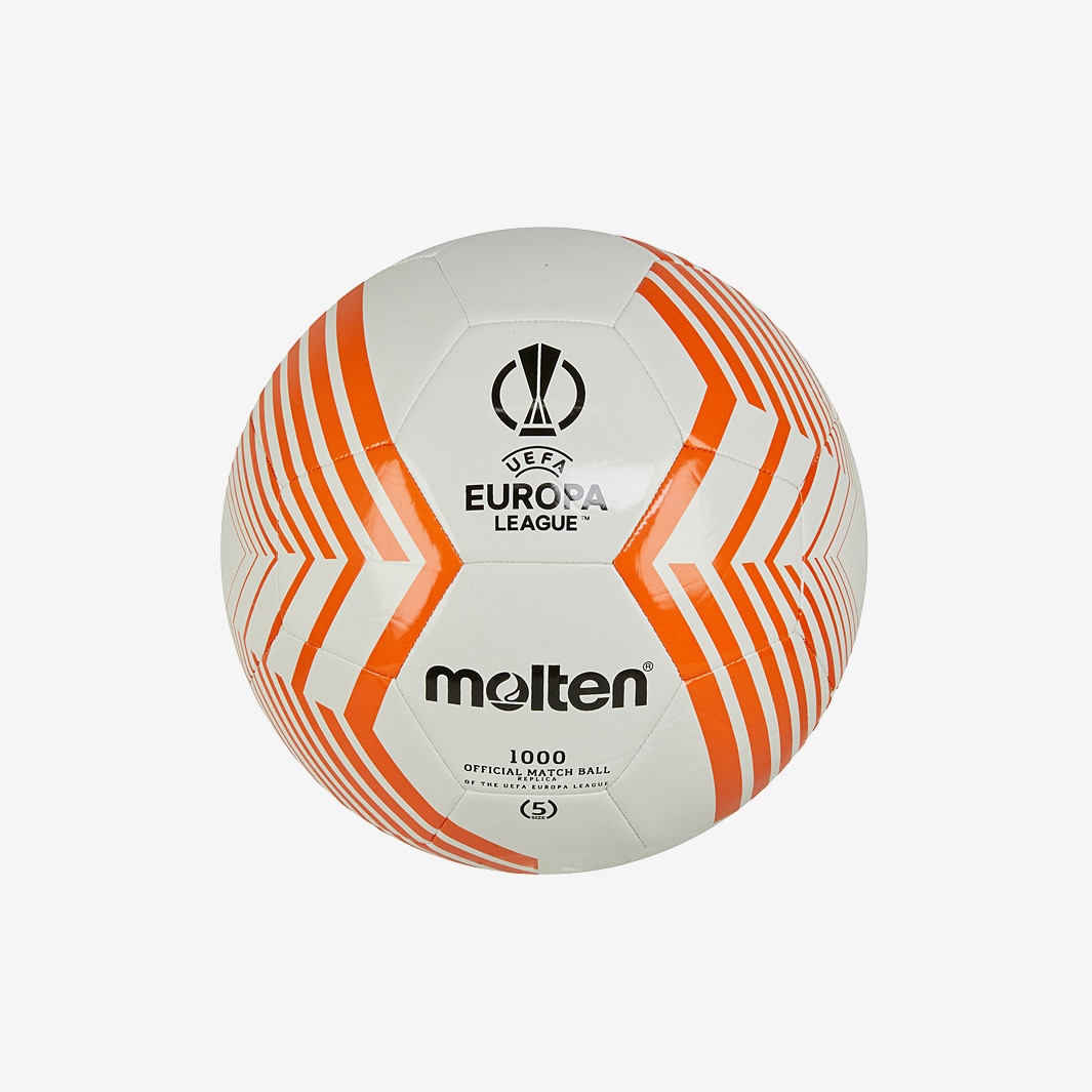 UEFA Europa League 22/23 1000 Mini Replica Ball Size 1 - White/Orange ...