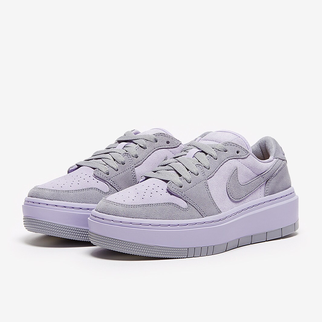 Womens Air Jordan 1 Elevate Low - Stealth/Titanium - Womens Shoes
