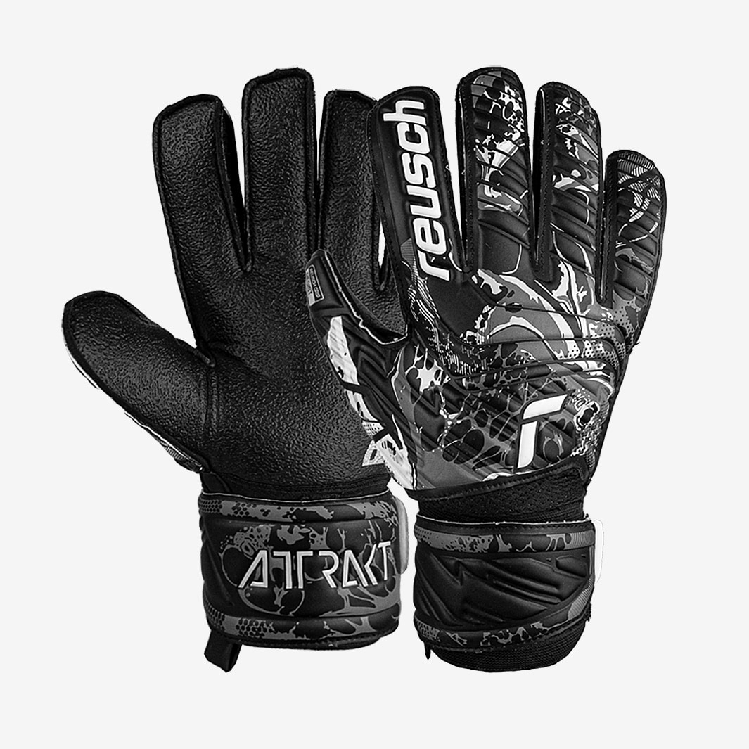 Reusch Kinder Attrakt Resist - Schwarz - Kinder Torwarthandschuhe | Pro ...