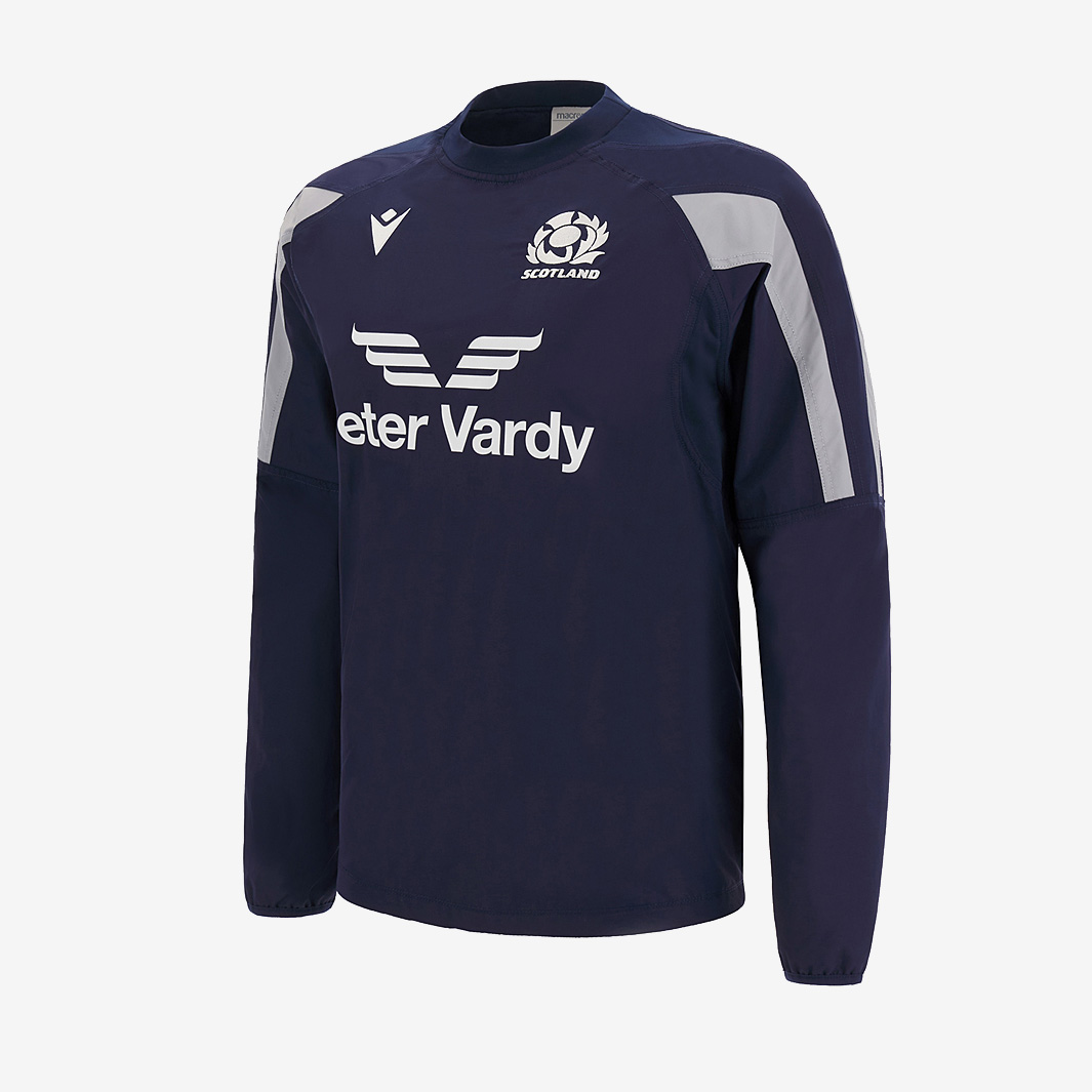 Macron Scotland 22/23 Contact Top - Navy - Mens Replica