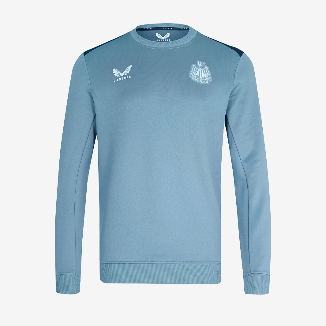 Castore Newcastle United 23/24 Players Sweatshirt - Bluestone - Mens ...