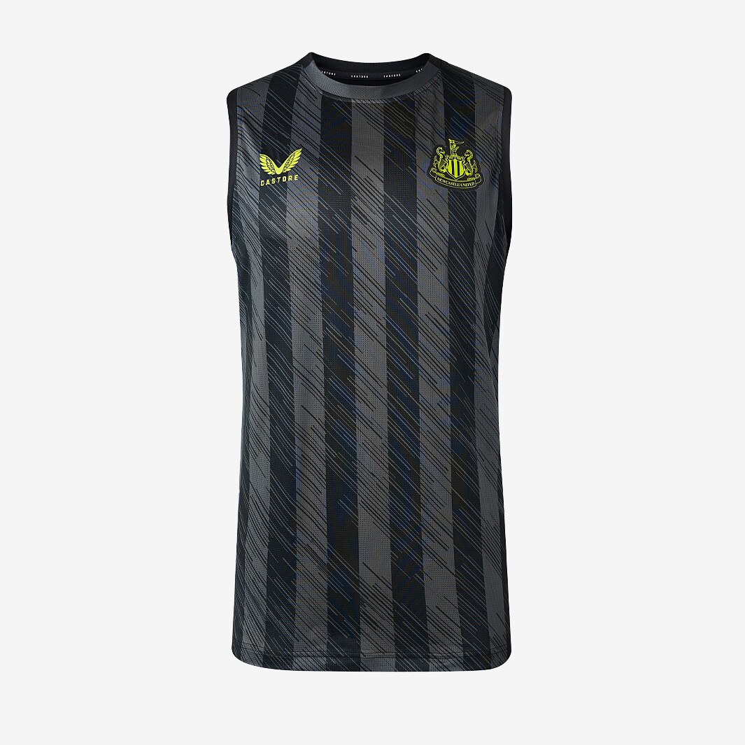 Castore Newcastle United 23/24 Coaches Training Vest - Black - Mens ...