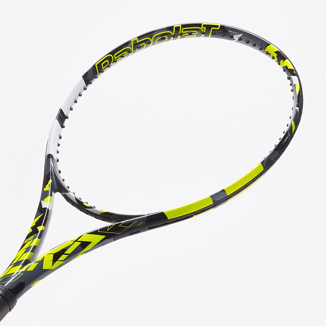 Babolat Pure Aero (Unstrung) - Grey/Yellow/White - Mens Rackets | Pro ...