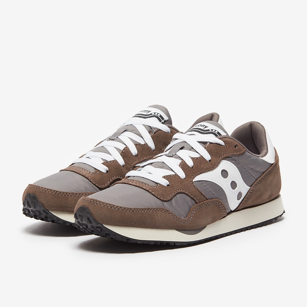Saucony DXN Trainer Vintage - Grey/White - Mens Shoes | Pro:Direct Soccer