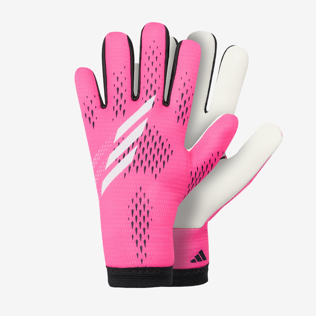 adidas X GL Training - Team Shock Pink/White/Black - Mens GK Gloves