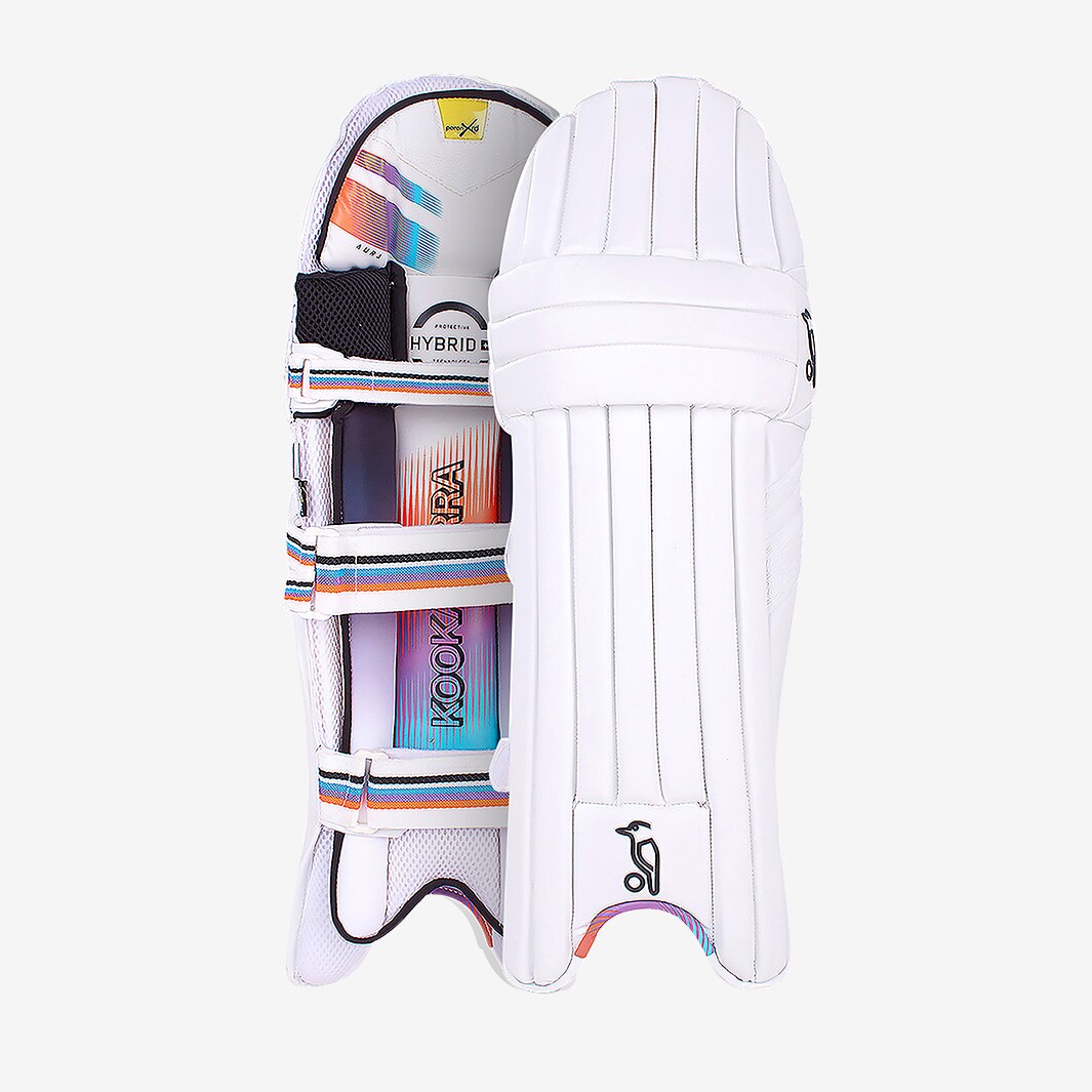 Kookaburra Aura 2.1 LH Batting Pads - White/Blue/Red/Black - Batting ...