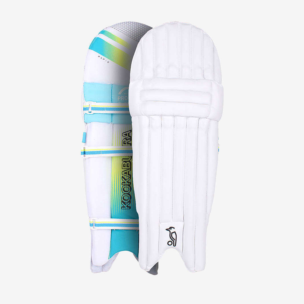 Kookaburra Rapid 6.1 Ambi Batting Pads - White/Blue/Yellow/Black ...