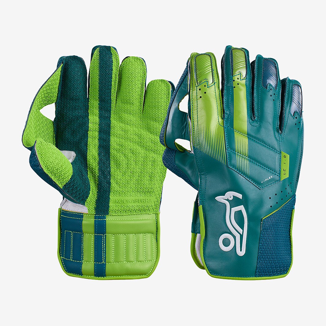Kookaburra LC 1.0 Wicket Keeping Gloves - Green - Wicket Keeping ...