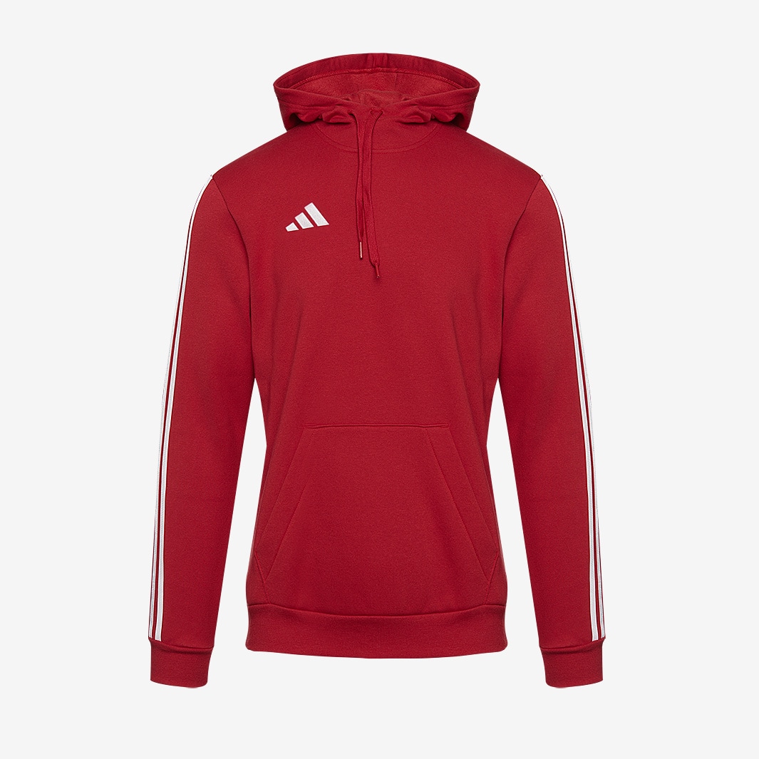 adidas Tiro 23 League Sweat Hoody - Team Power Red 2 - Mens Football ...