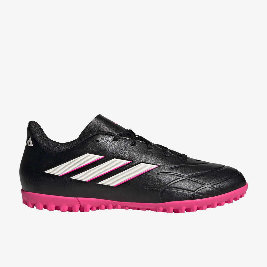 adidas Copa Pure.4 TF - Core Black/Zero Met./Team Shock Pink - Mens ...