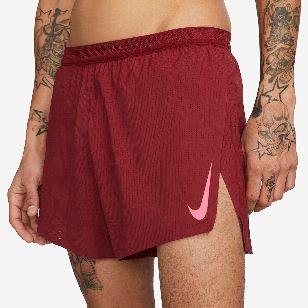 Nike 4" Brief-Lined Racing Shorts - Team Red/Hyper Pink - Mens Clothing ...