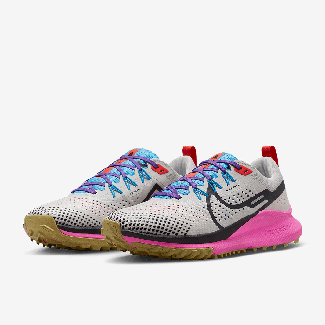 Nike Womens React Pegasus Trail 4 - Lt Orewood Brn/Dk Smoke Grey ...