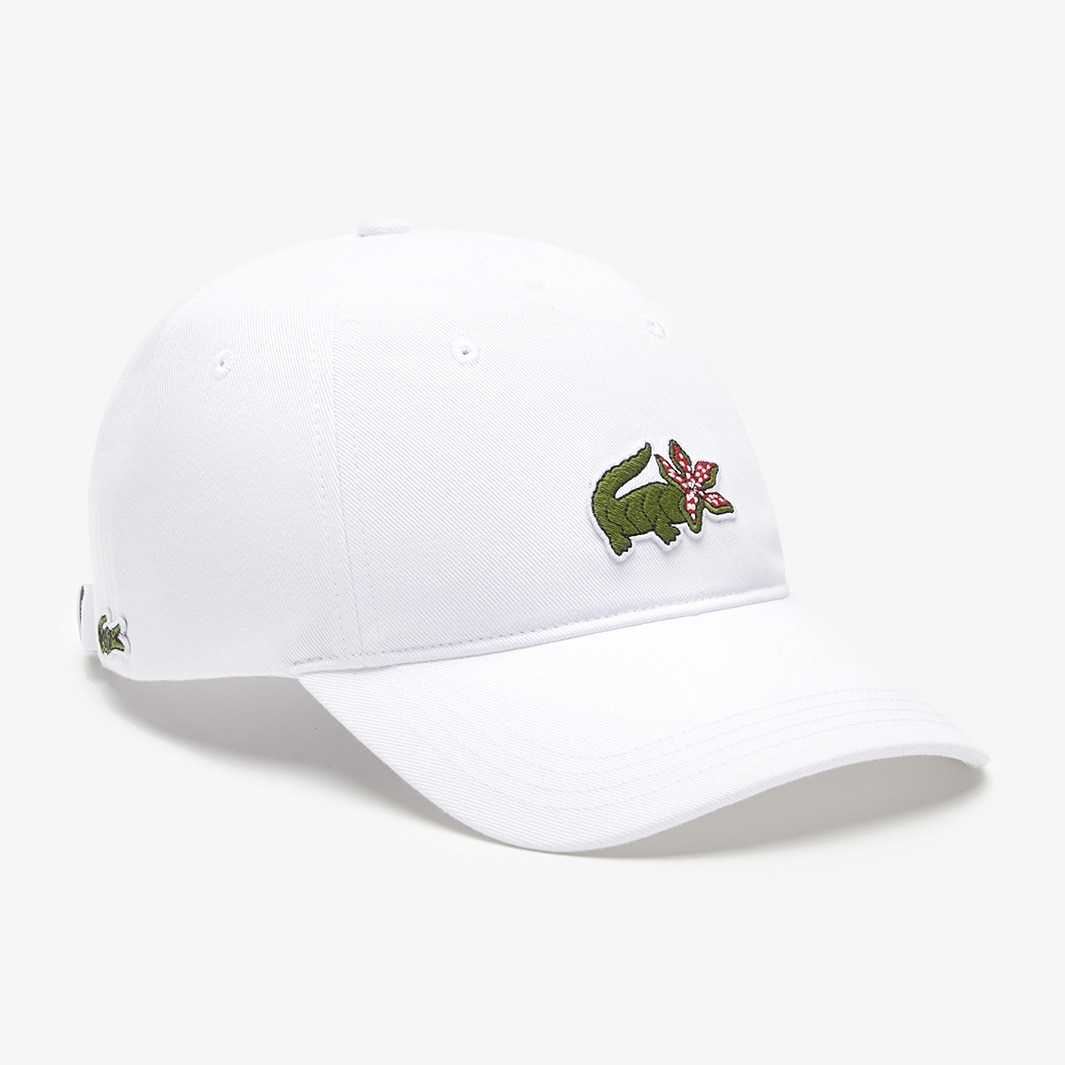 Lacoste x Netflix Stranger Things Organic Cotton Cap - White - Headwear ...