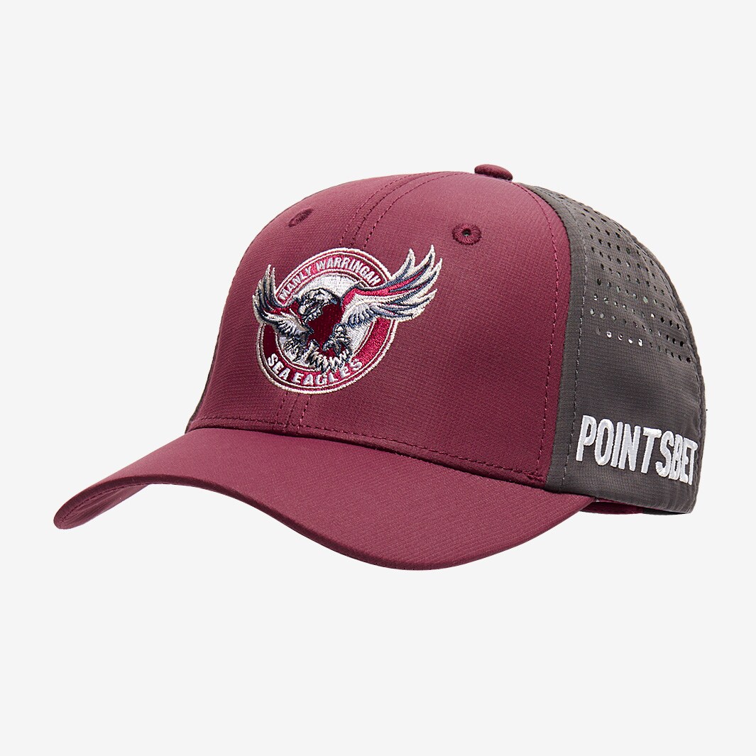Dynasty Manly Sea Eagles 2023 Media Cap - Maroon - Mens Replica | Pro ...