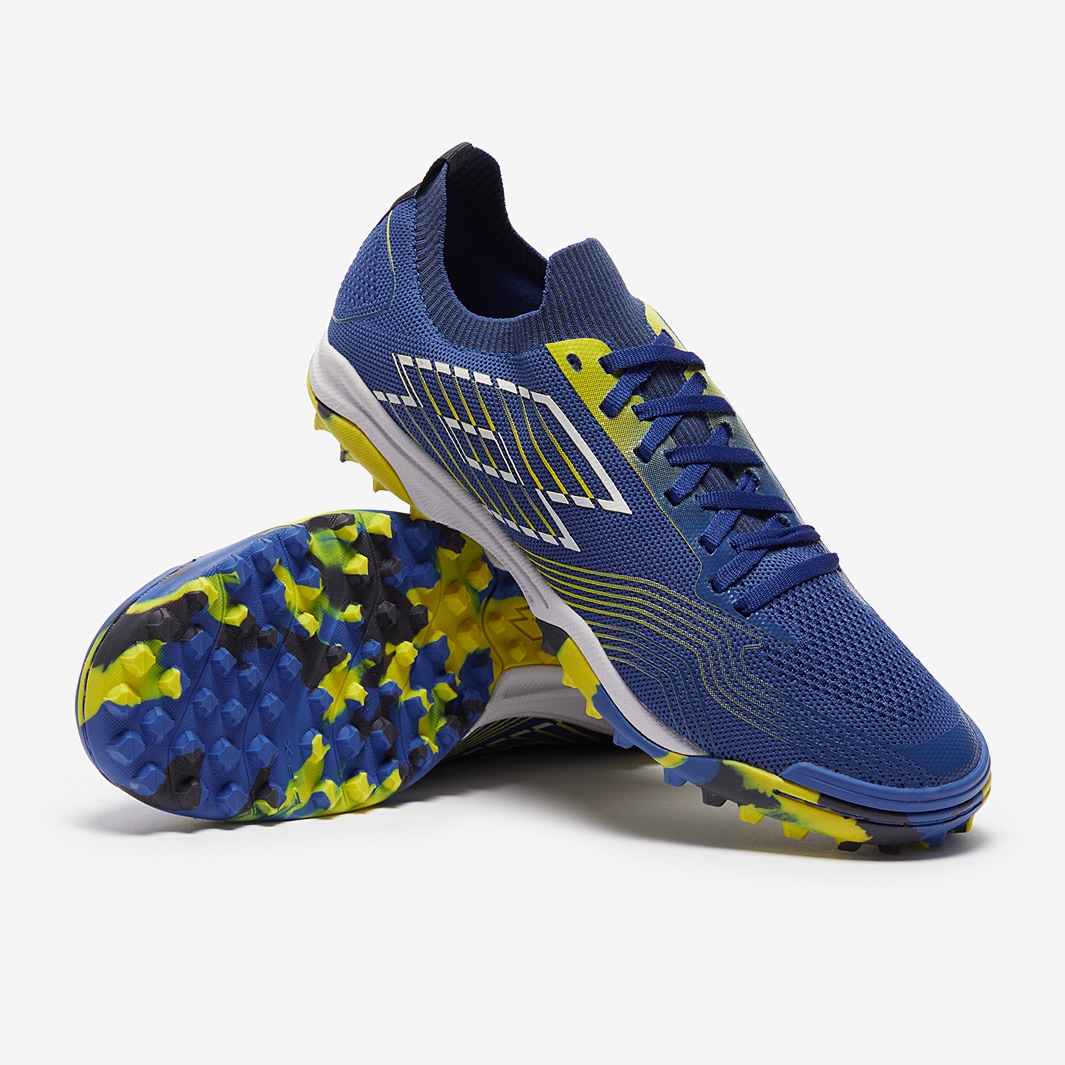 Lotto Tacto 250 TF - Dazzling Blue/All White/Acid Yellow - Mens Boots ...