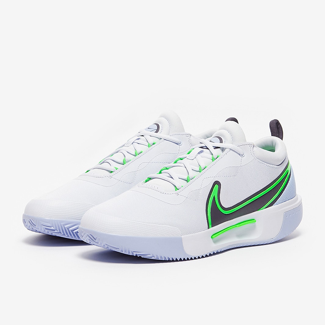 Nike Court Air Zoom Pro - Football Grey/Green Strike-Gridiron - Mens ...