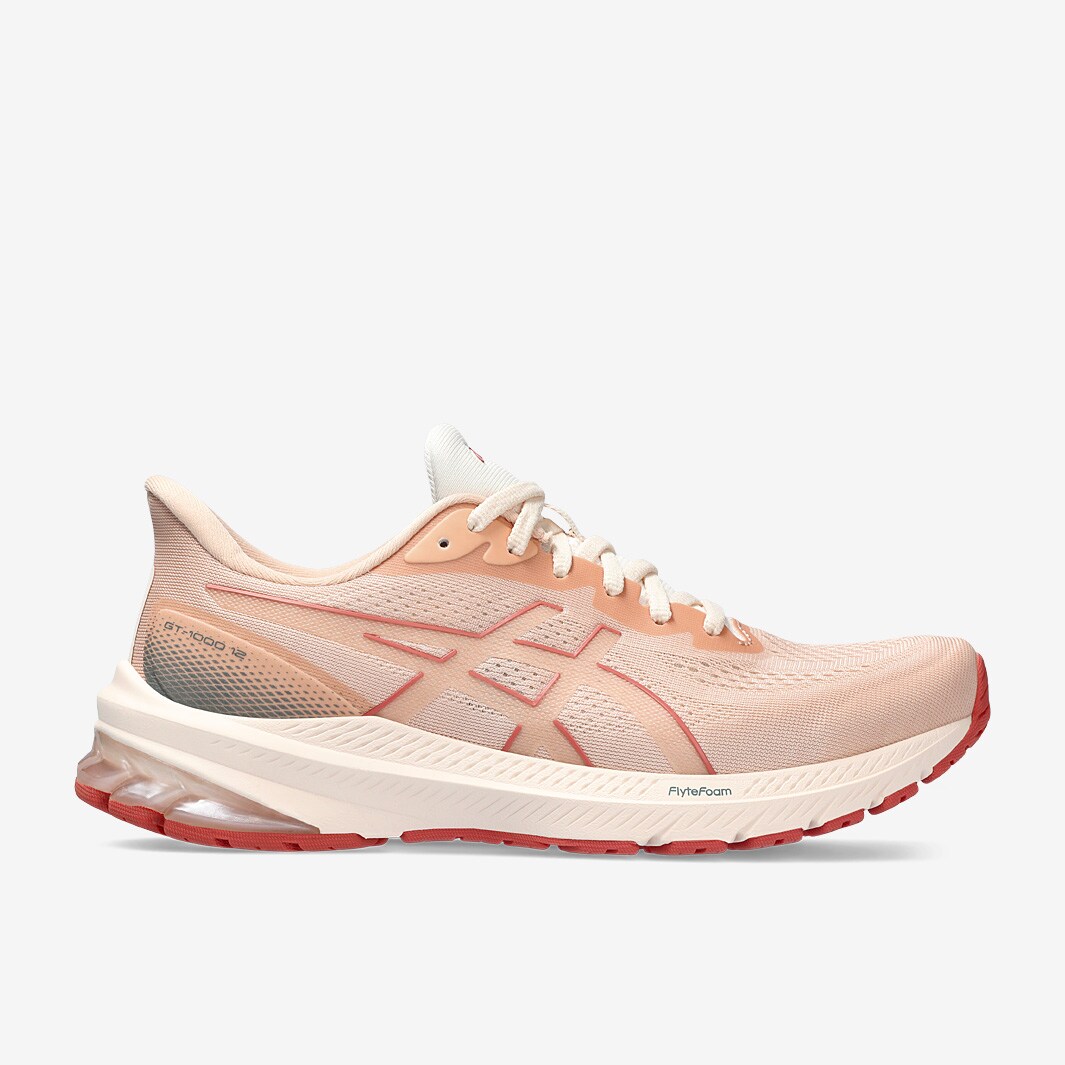Asics Womens GT-1000 12 - Pale Apricot/Light Garnet - Womens Shoes ...